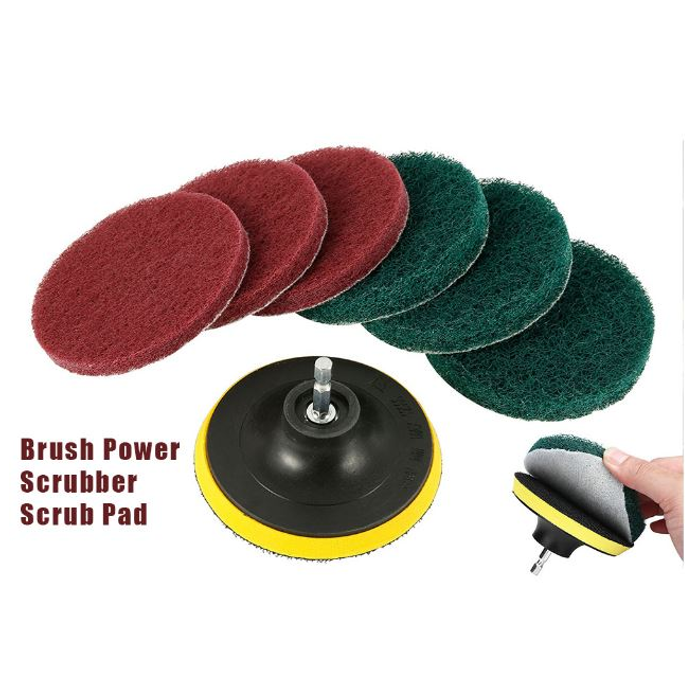 Power Scrubber Drill Kit 4 Inch 8 Piece – JAMTIN Trade NZ